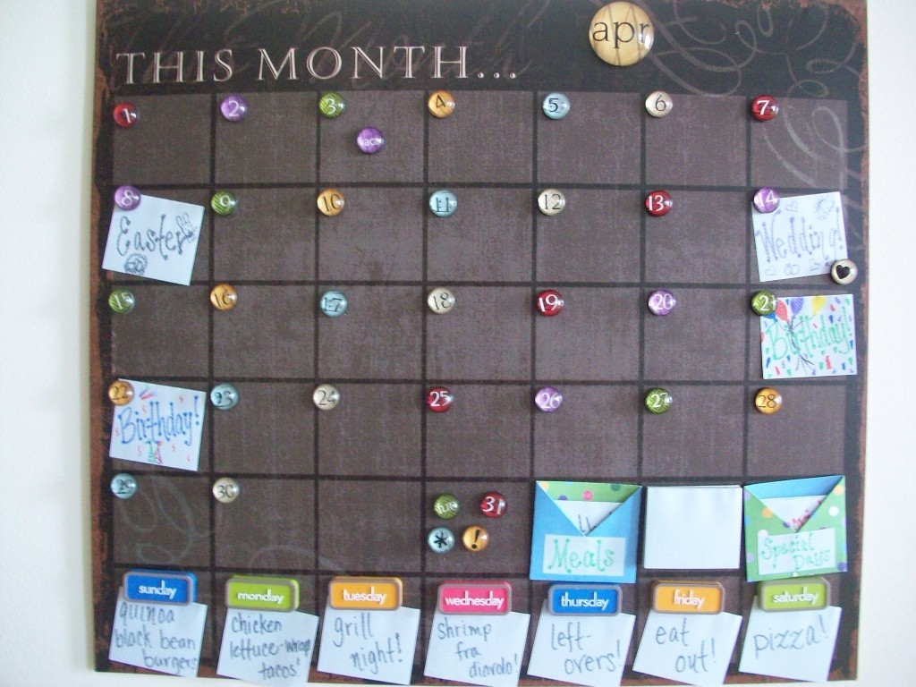 6 Clever DIY Calendars -Room & Bath